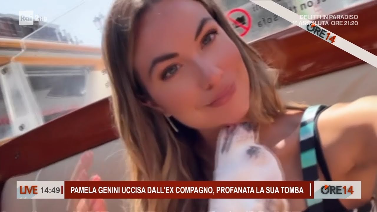 Pamela Genini, profanata la sua tomba al cimitero di Strozza - Ore 14 ...