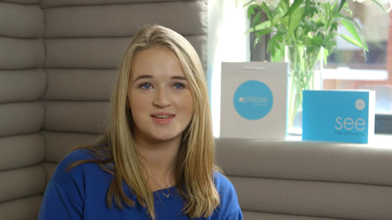 Laser eye surgery Eimear testimonial - YouTube