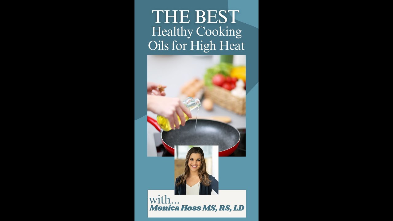 The Best Healthy Oils for High Heat Cooking - YouTube