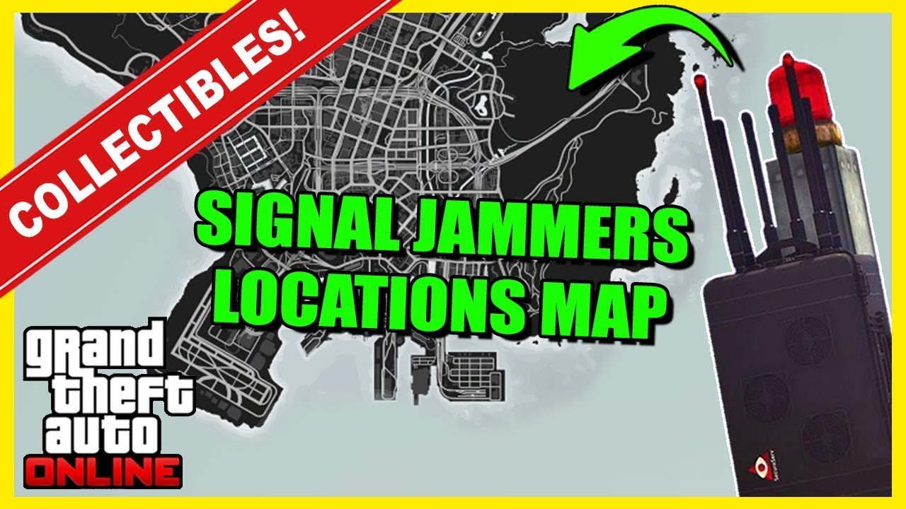 Collecting all Signal Jamer in GTA V - YouTube