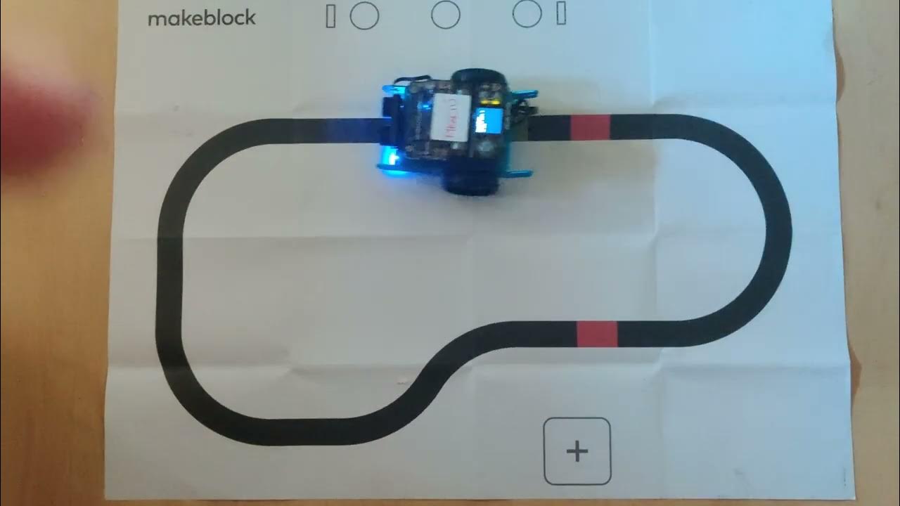 mbot2 line follower demo - YouTube