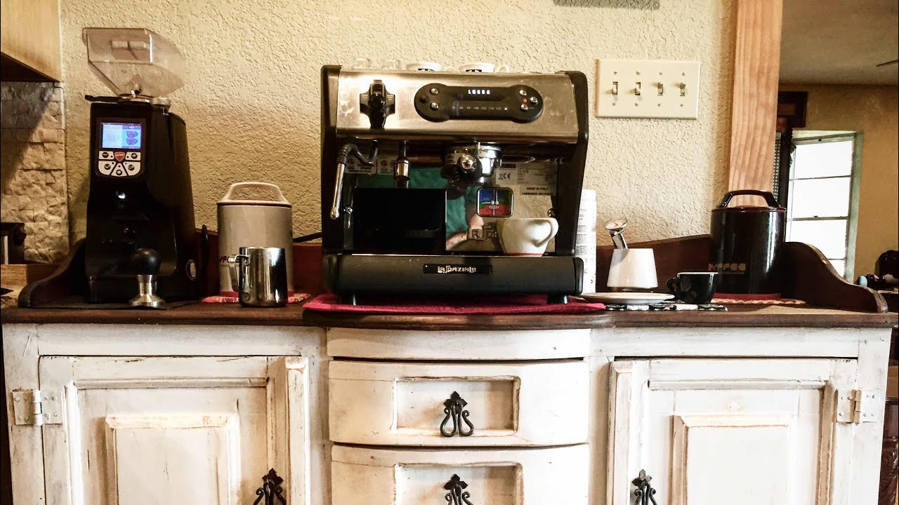 New Espresso Station & Making a Cappuccino - YouTube