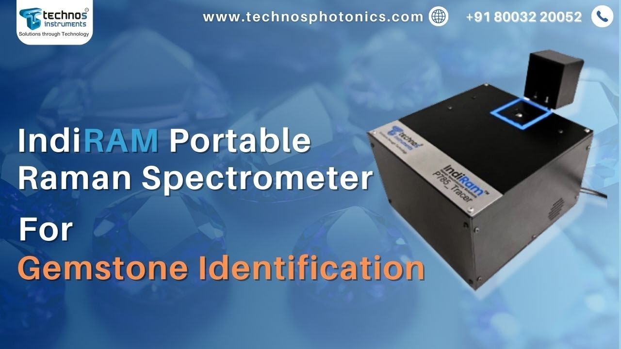IndiRAM Portable Raman Spectrometer for Gemstone Identification ...