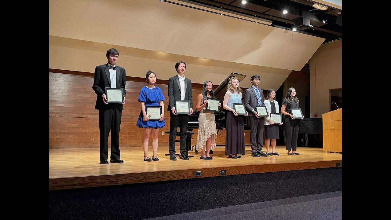 2024 Howard Hanson Awards recital - YouTube