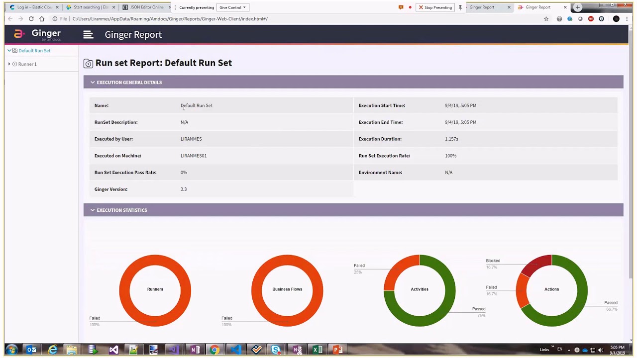 Execution Logger & HTML Report with LiteDB - YouTube