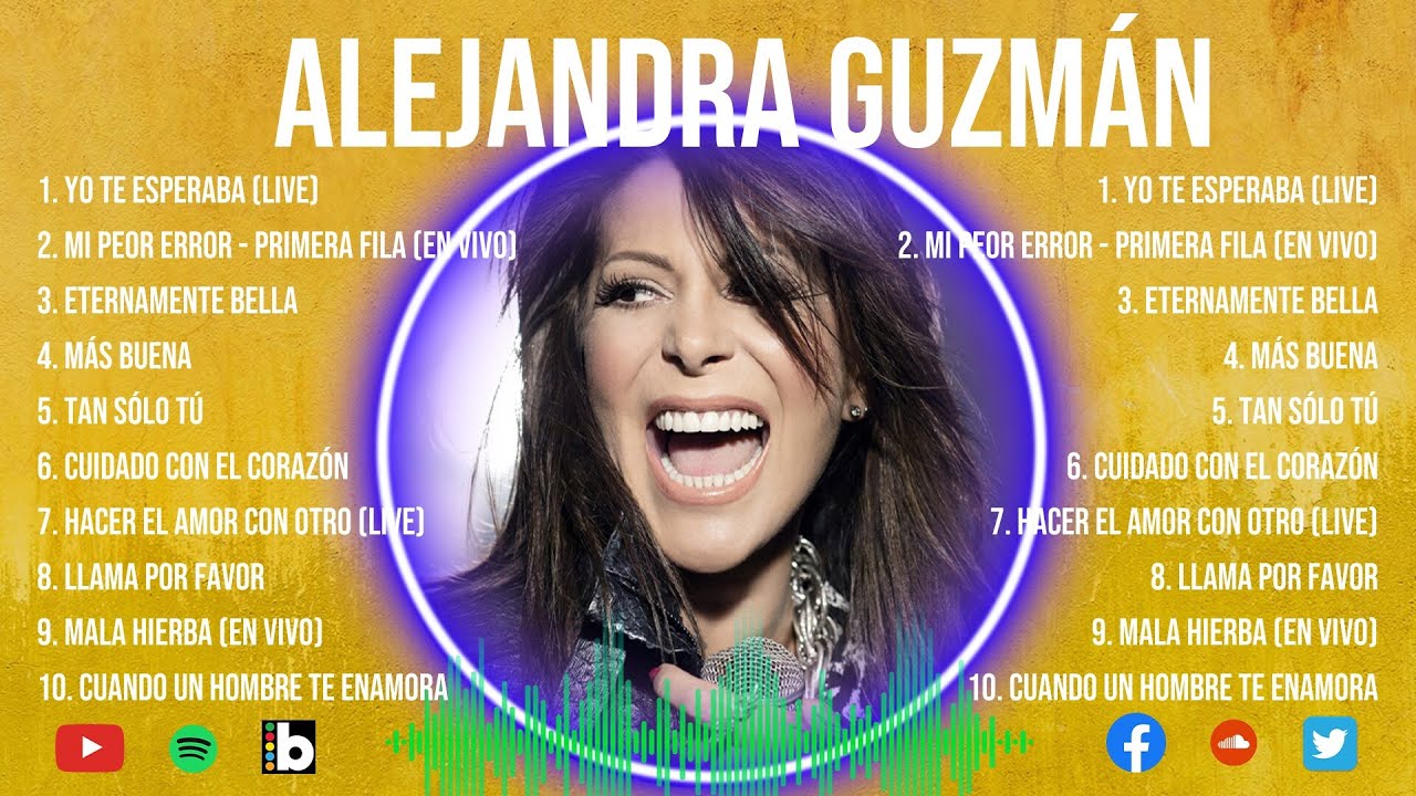 Alejandra Guzmán ~ Éxitos Sus Mejores Canciones ~ El legado del más ...