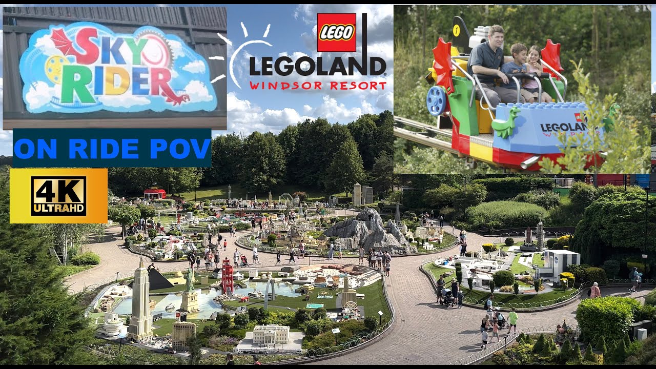 Sky Rider ON RIDE 4K POV - Legoland Windsor Resort - YouTube