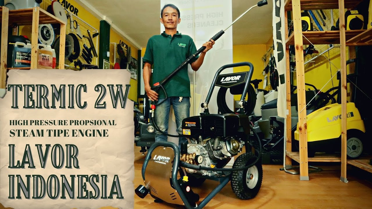 TERMIC 2W 13L | High Presure Cleaner | Gasoline Engine Machine | Lavor ...
