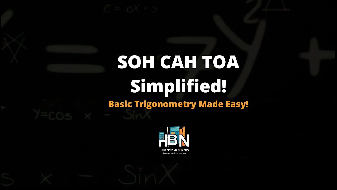 Master SOH CAH TOA: Basic Trigonometry Explained with Examples! - YouTube