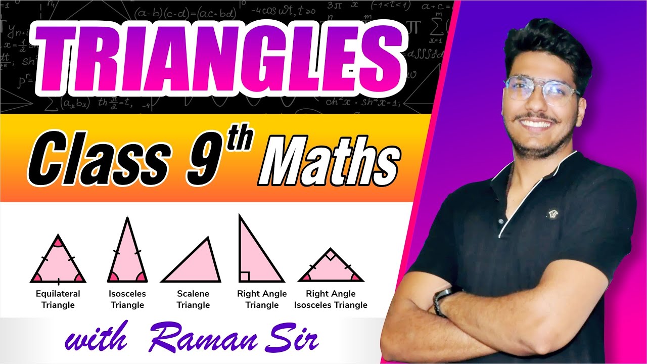 Class 1 Triangles NCERT BY RAMAN SIR - YouTube