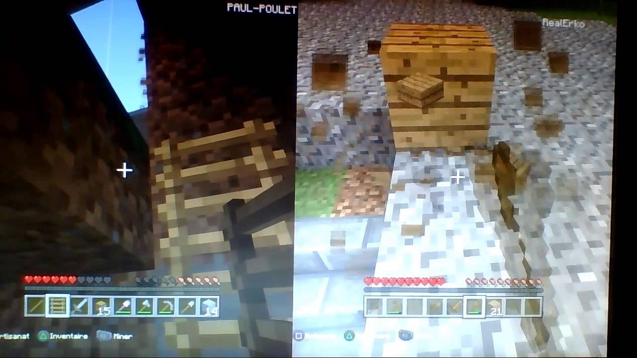 MAISON SOUTERRAINE minEcraft en bon FRANCAIS - YouTube