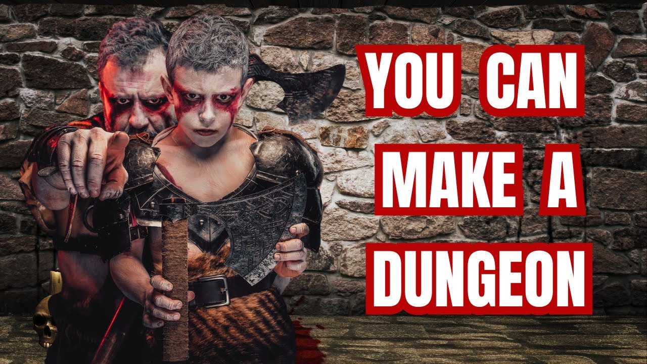 How To Make Your Own D&D Dungeon In 3 Easy Steps - YouTube