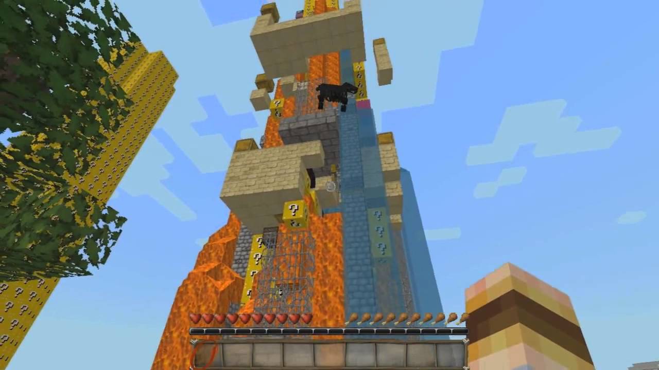 Minecraft Lucky Block Tower 2 - Part 1 The Deadly Climb To The Top ...