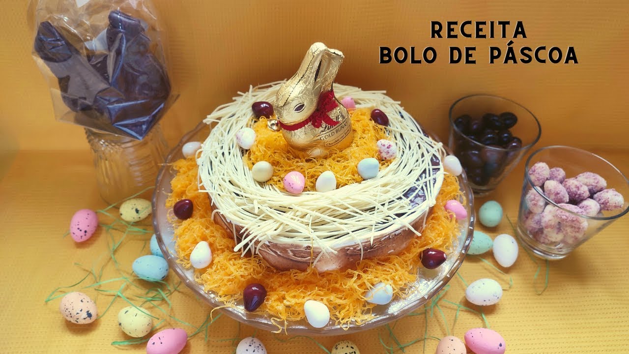 Aprenda neste vídeo a fazer um maravilhoso Bolo de Páscoa! 😊 - YouTube