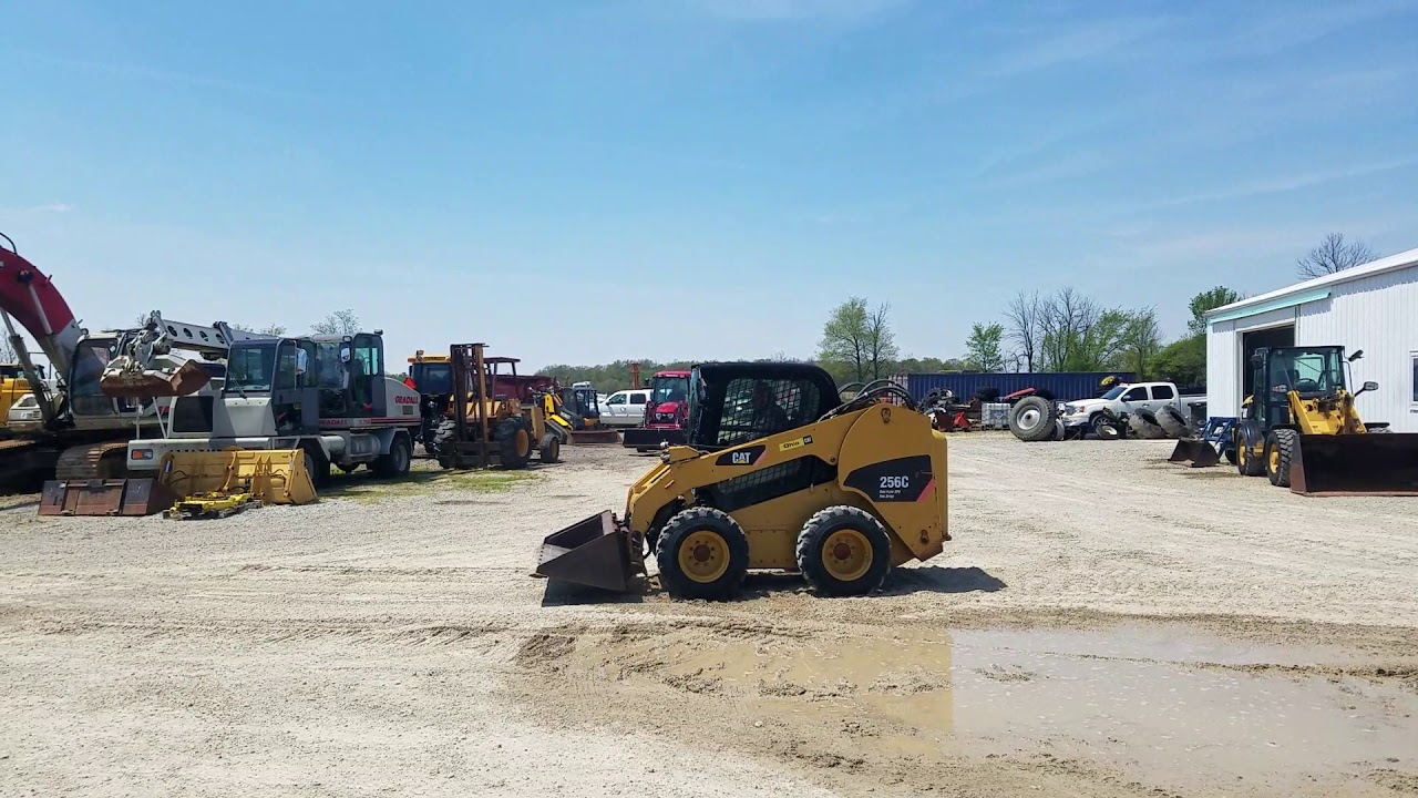 2008 CAT 256C $25,900 - YouTube