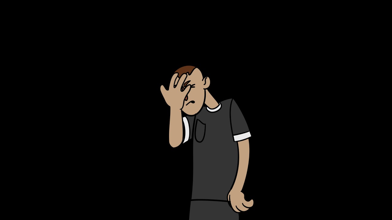 Animated Emotions; Facepalm - YouTube