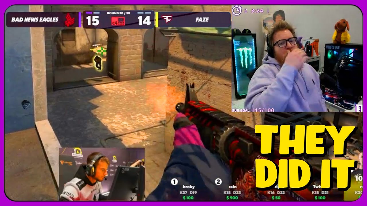 BNE Beat FaZe Clan to Qualify for the LAST CS:GO MAJOR - YouTube