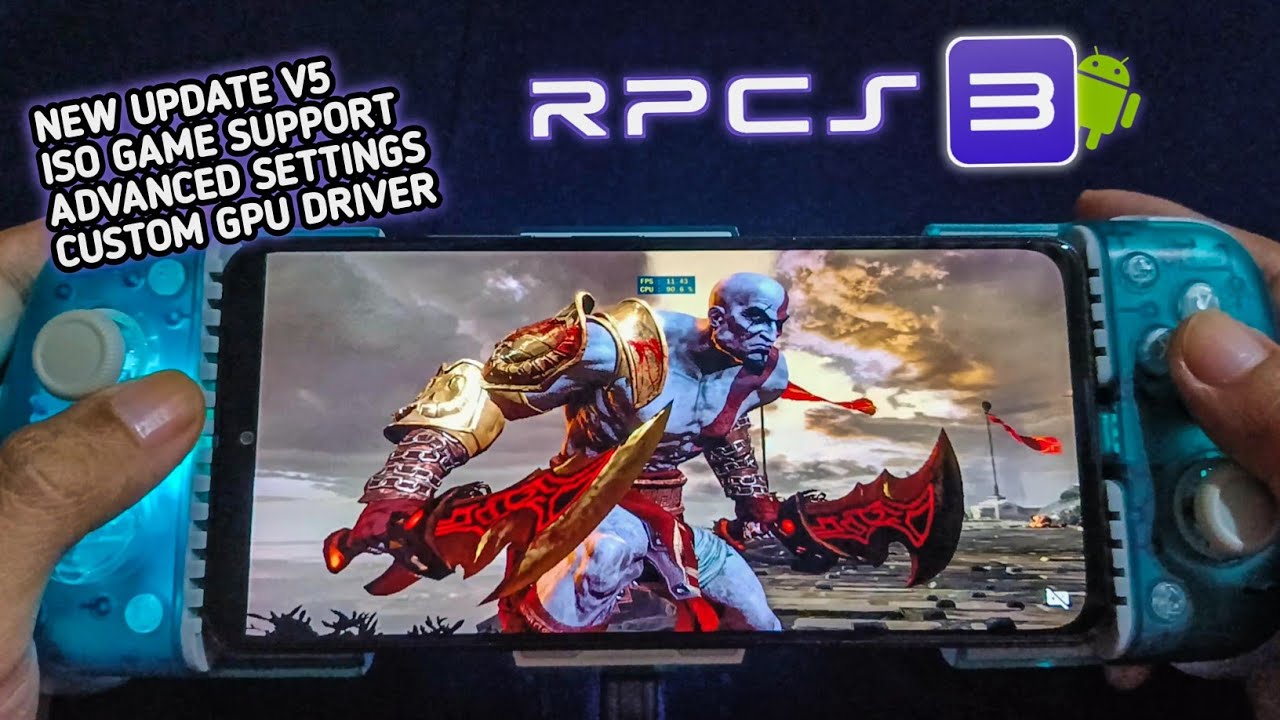 Update RPCS3 V5 (PS3) Android | Support ISO | Custom Driver & Settings ...
