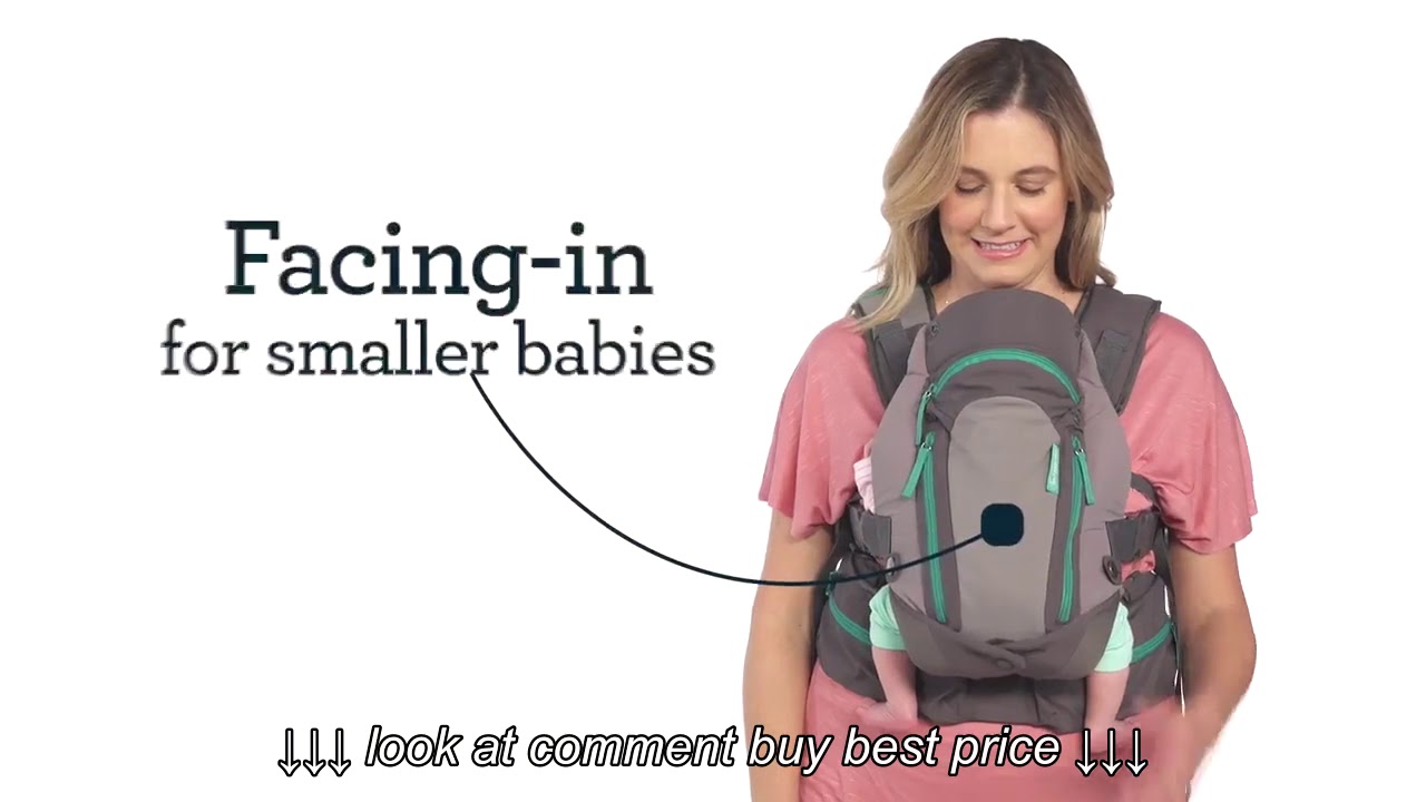 Infantino carry on multi pocket carrier - YouTube