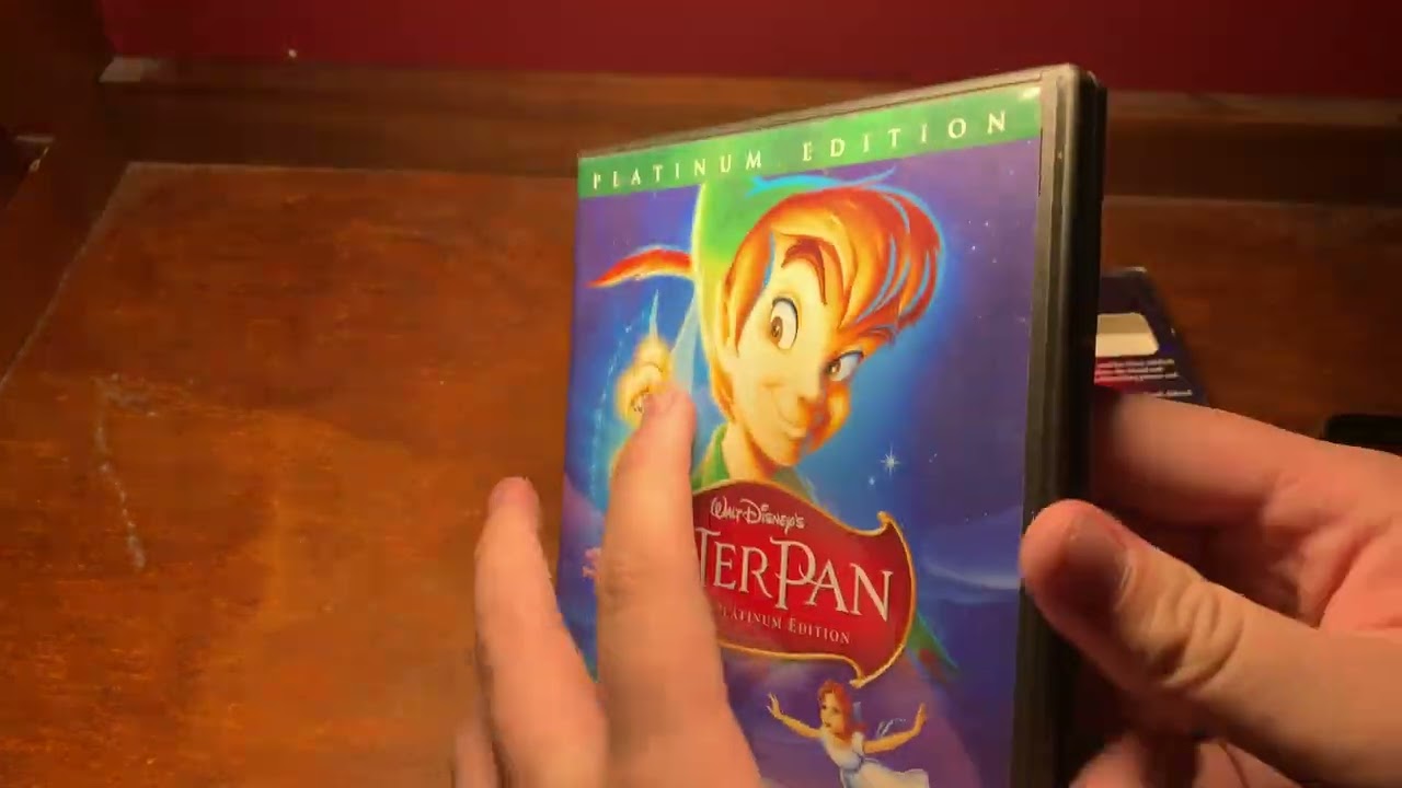 Peter Pan Unboxing - DVD - 2-Disc Platinum Edition - YouTube