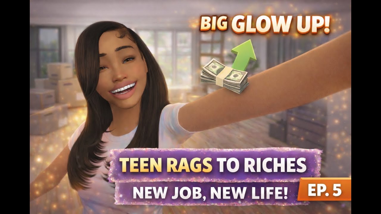 Her Life Is Finally Changing! 💼 Teen Rags to Riches EP. 5 - YouTube
