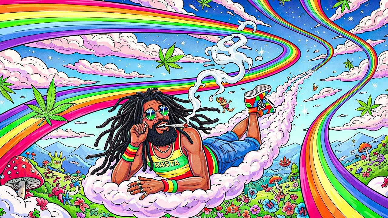 🌿 Floating with Jah | Irie Vibes in the Sky | Reggae from Higher ...