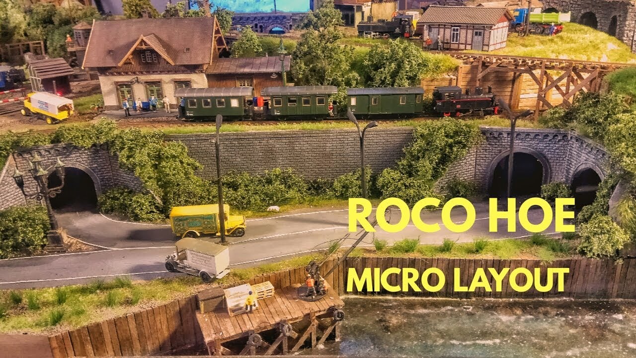 MICRO LAYOUT ROCO HOE SCALE - YouTube