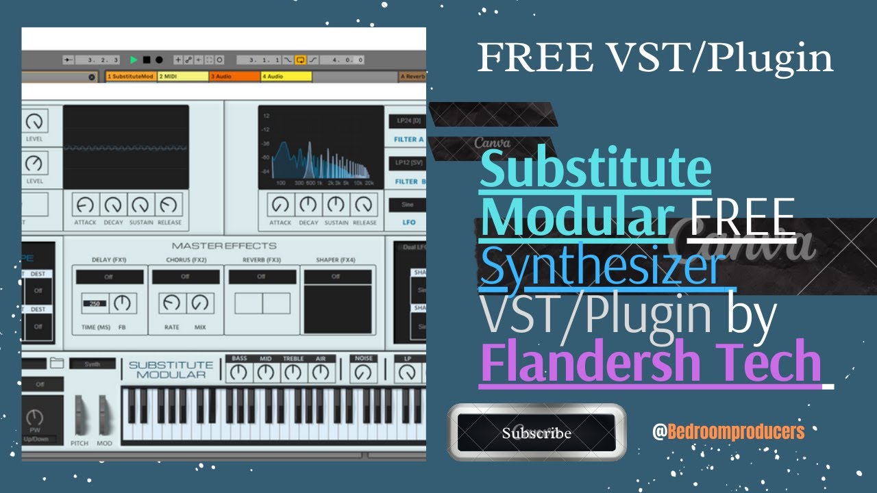 Substitute Modular - FREE Synth VST/Plugin by Flandersh Tech # ...