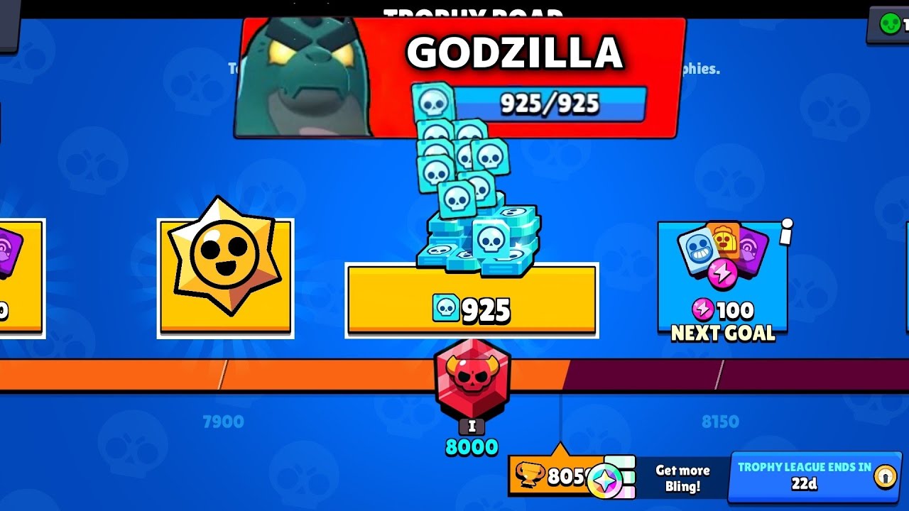 GODZILLA!!!!!!!! BRAWL STARS NEW UPDATE - YouTube