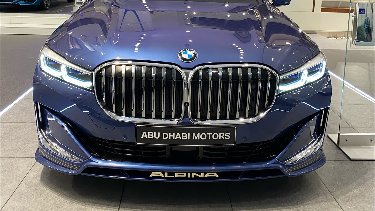 ALPINA B7 Bi-Turbo Alpina blue color - YouTube