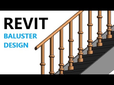 Revit Parametric Design Tutorial (making a baluster family in Revit ...
