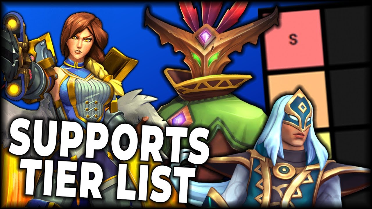 July 2023 Paladins Support Tier List - YouTube
