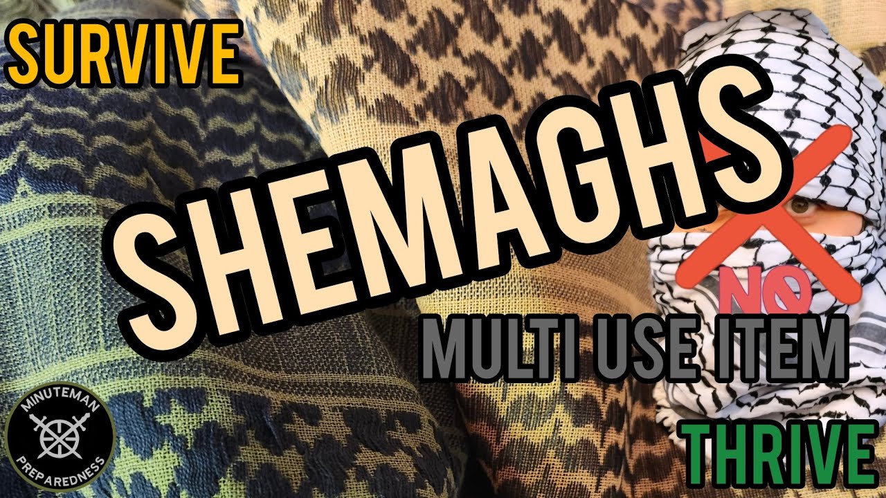 SHEMAGH | PREPPER GEAR | MULTI USE ITEM - YouTube