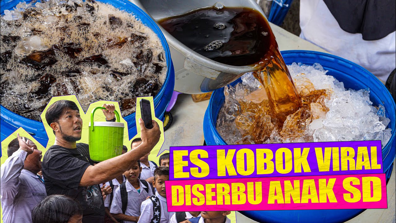 HEBOH DI KEROYOK BOCIL2 JAJANIN ES KOBOK VIRAL !! - YouTube