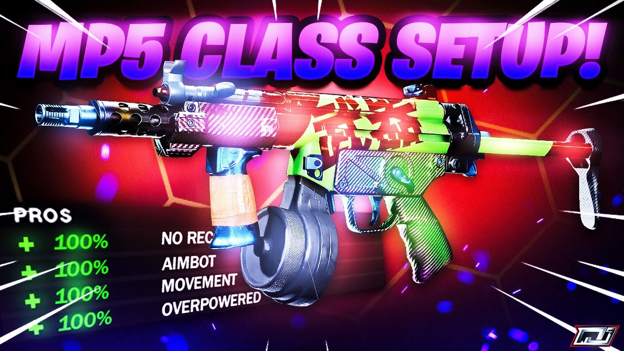 *NEW* MP5 CLASS SETUP MELTS FAST! 🤩 (Best Mp5 Class) - Cold War - YouTube