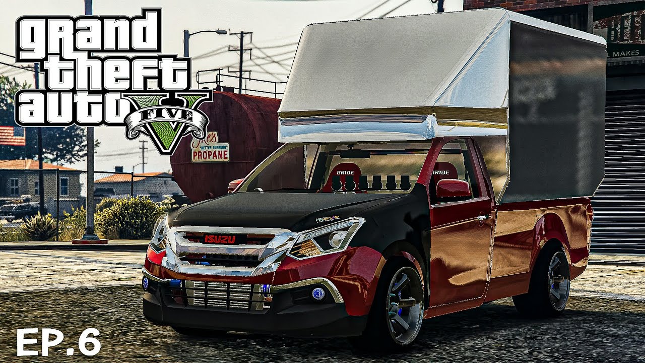 GTA V Isuzu D-Max+Mu-x (mod) Add-On Gameplay PC HD 1080p60FPS EP.6 ...