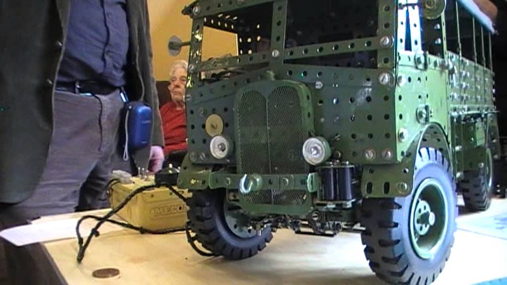 Meccano Military Transport Vehicle by John MacDonald - YouTube