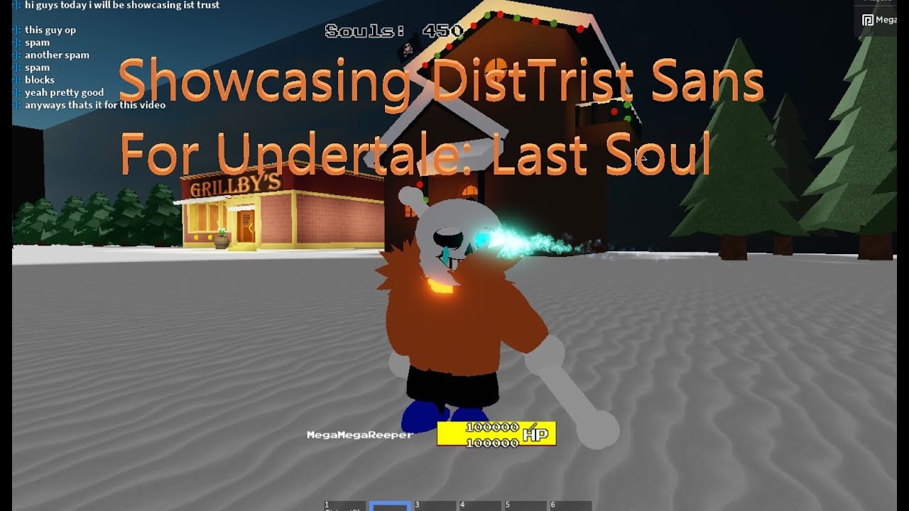 Showcasing Distrust Sans For Undertale: Last Soul - YouTube