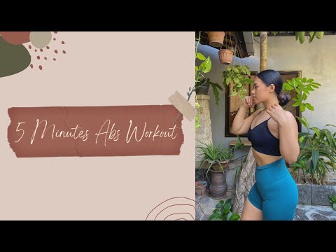 5 Minutes ABS Workout | 5 Menit Abs workout dari rumah