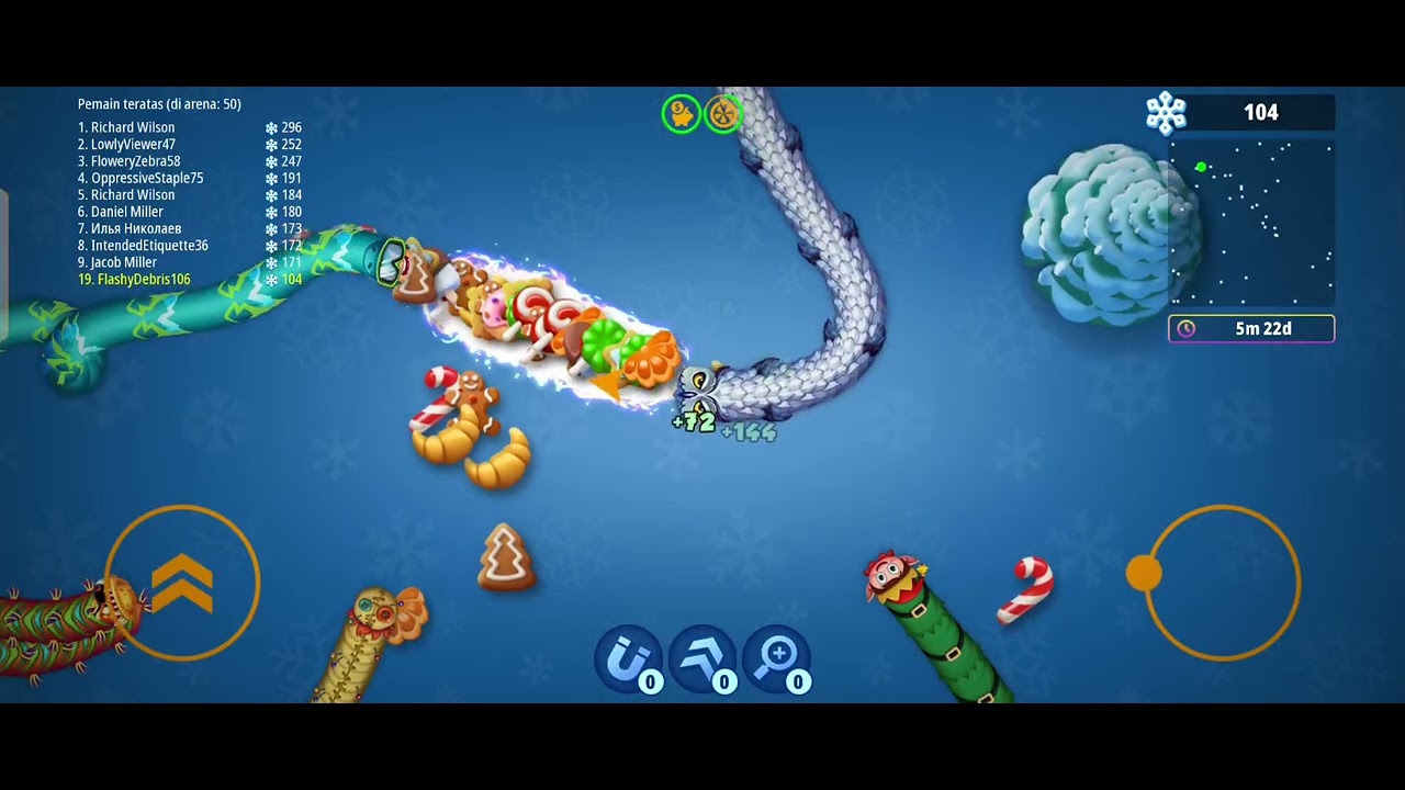 Worms zone play store - YouTube