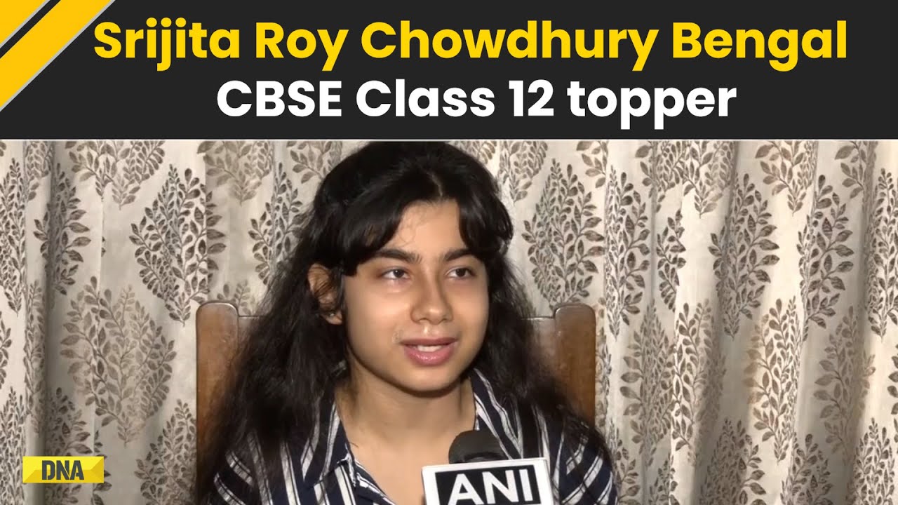 CBSE Class 12th Topper: Srijita Roy Chowdhury Secures 2nd Position With 491 Marks Out Of 500 ...