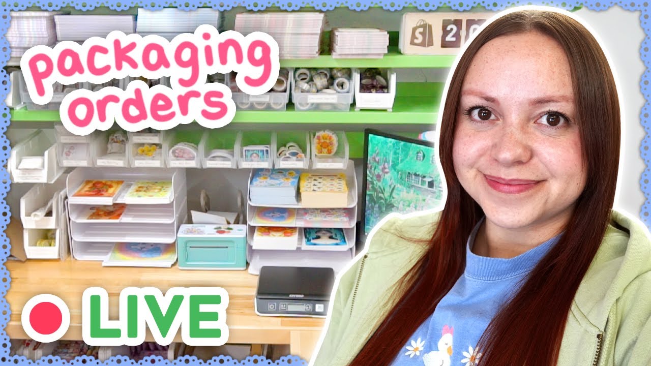 Packing Orders 🔴 LIVE! - YouTube