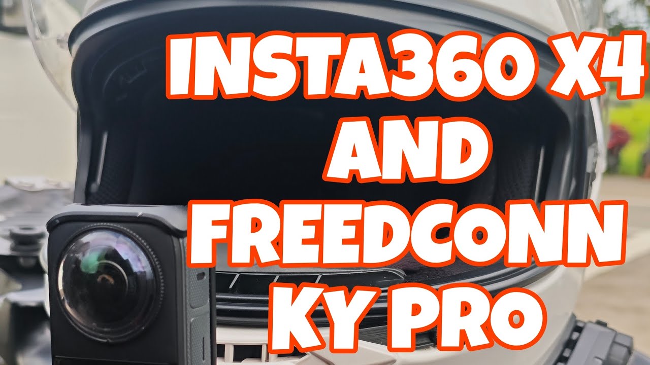 MOTOVLOGGING USING INSTA360 X4 and FREEDCON KY PRO - YouTube