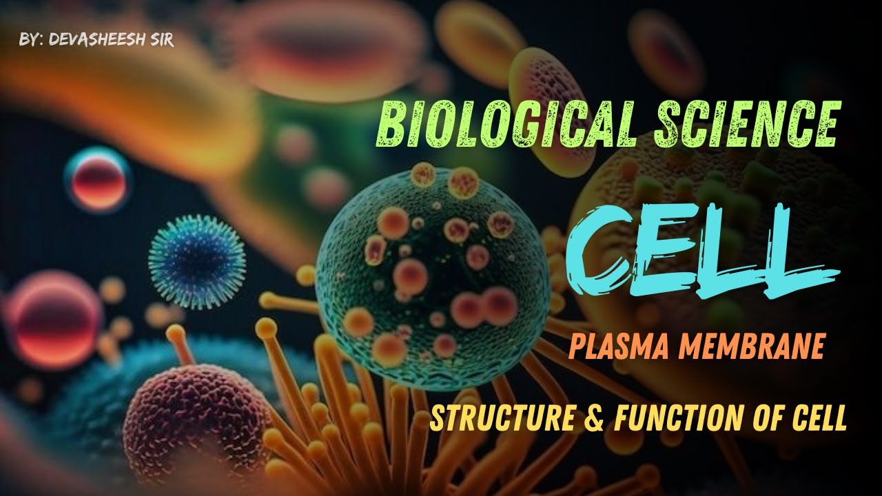 Introduction of Cell | Parts of Cell | Plasma Membrane | Structure ...