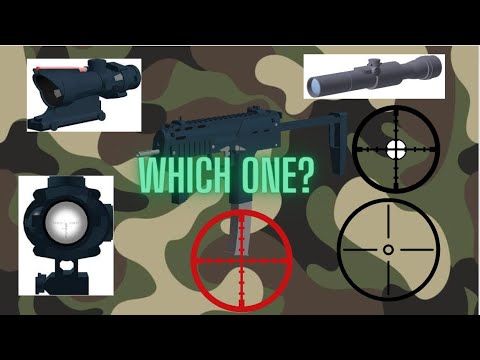 Finding Good Scopes For MP7 In roblox Phantom Forces - YouTube