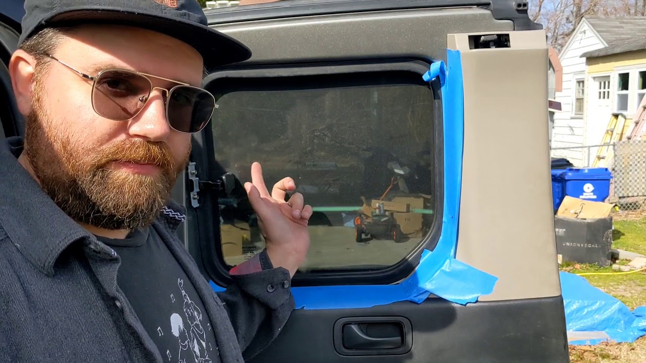 Counter Productive Honda Element mid window molle panel installation ...