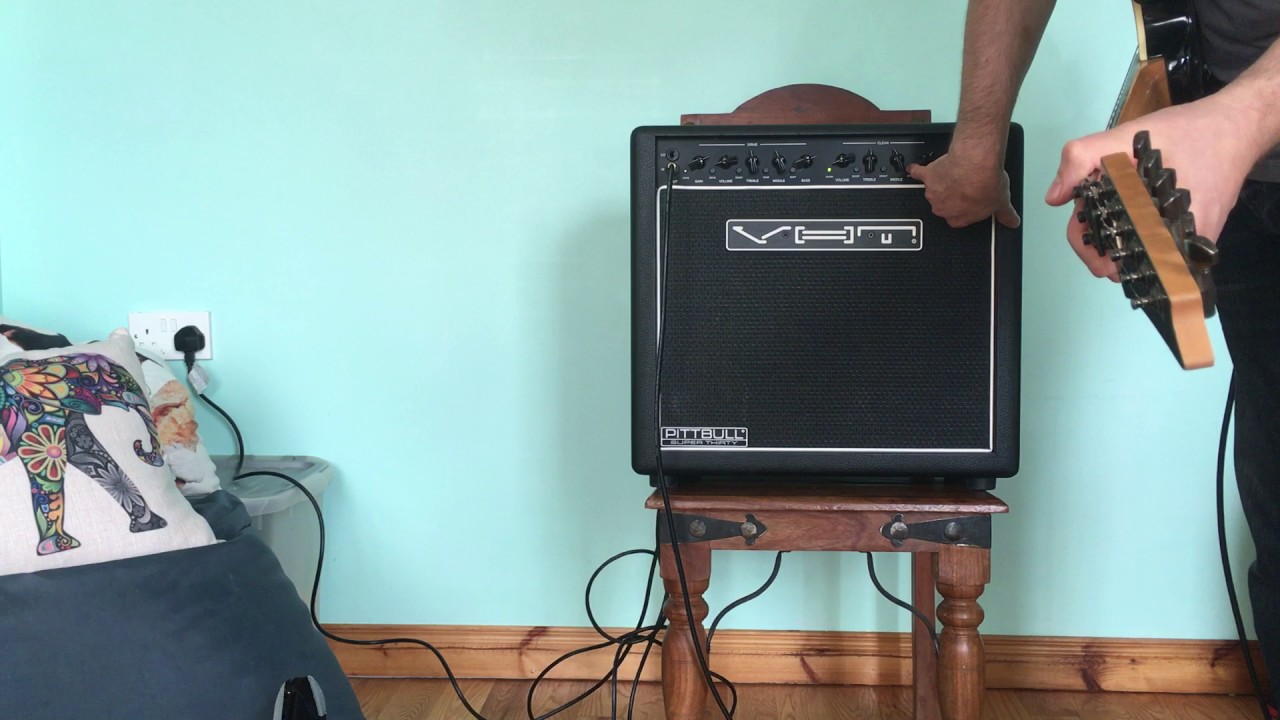 VHT (Fryette) Pittbull Super 30 1x12" Combo Clean Channel - YouTube