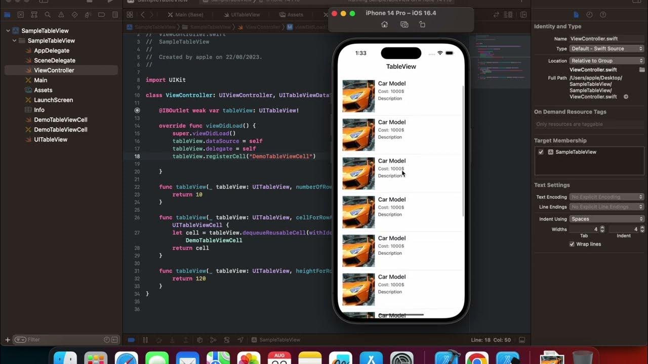 Dynamic TableViews with Storyboard in Swift: A Step-by-Step Guide - YouTube
