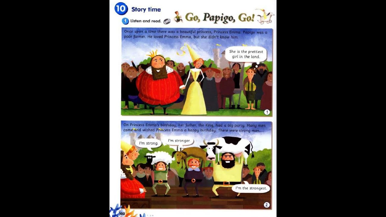 Year 3 English Get smart Plus 3 Module 10 Story time Go Papigo, Go ...