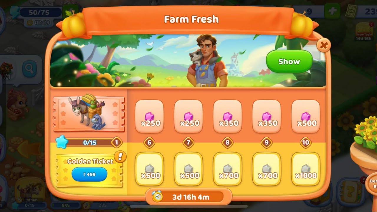 Merge county gameplay new event farm fresh #evermerge #merge # ...